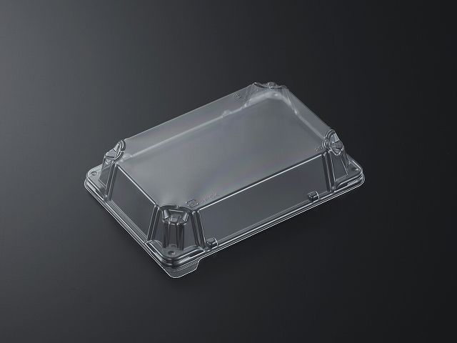 蓋のみです。※本体は別売り。サイズ：188×145×36mm／材質：OPS／重量：8g商品コード00491114メーカー名中央化学重量8.00g電子レンジ不可種別蓋のみ対応付属品（別売）寿司容器 HS はこ折り8-2 松月BK-BK 身L ...