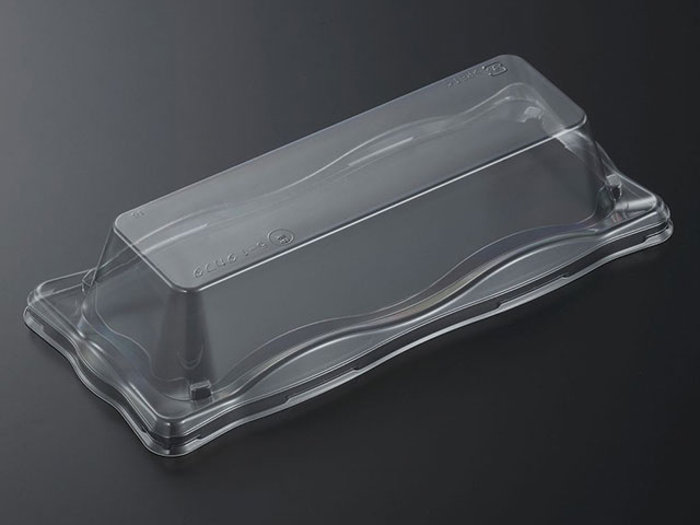 売場に変化をもたらす波形フランジとクリアーでフラットな広い天面が特徴蓋のみの価格となります。※本体は別売り。サイズ：248×109×52mm／重量：12g商品コード00535992メーカー名中央化学重量12.00g電子レンジ不可種別蓋のみ対...