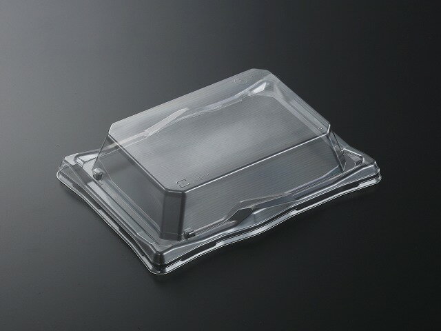 蓋のみです。※本体は別売り。サイズ：204×146×45mm／材質：CAPG／重量：12g商品コード00572209メーカー名中央化学電子レンジ不可種別蓋のみ対応付属品（別売）寿司容器 剣 8-2 黒 身 中央化学関連商品(バラ)剣8-2 ...