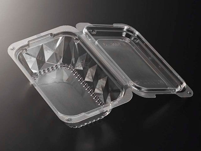 プチトマト、ぶどう、チェリー等の容器に最適です。PETボトルのリサイクル原料を使用。※サイズ高さは、本体＋蓋の合計になります。サイズ：193×115×60mm／材質：CAPG／重量：15g商品コード00617972メーカー名中央化学重量15...