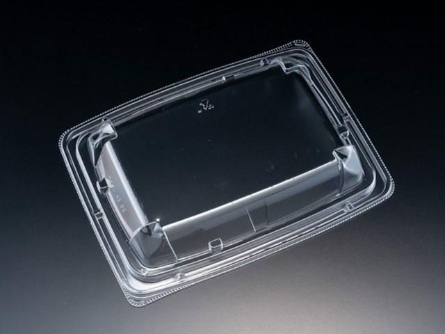 蓋のみ、本体は別売りです。サイズ：200×150×30mm材質：OPS商品コード00628171メーカー名リスパックサイズ200×150×30mm材質OPS電子レンジ不可種別蓋のみ対応付属品（別売）弁当容器 バイオデリカ 枠膳 40 B 黒...