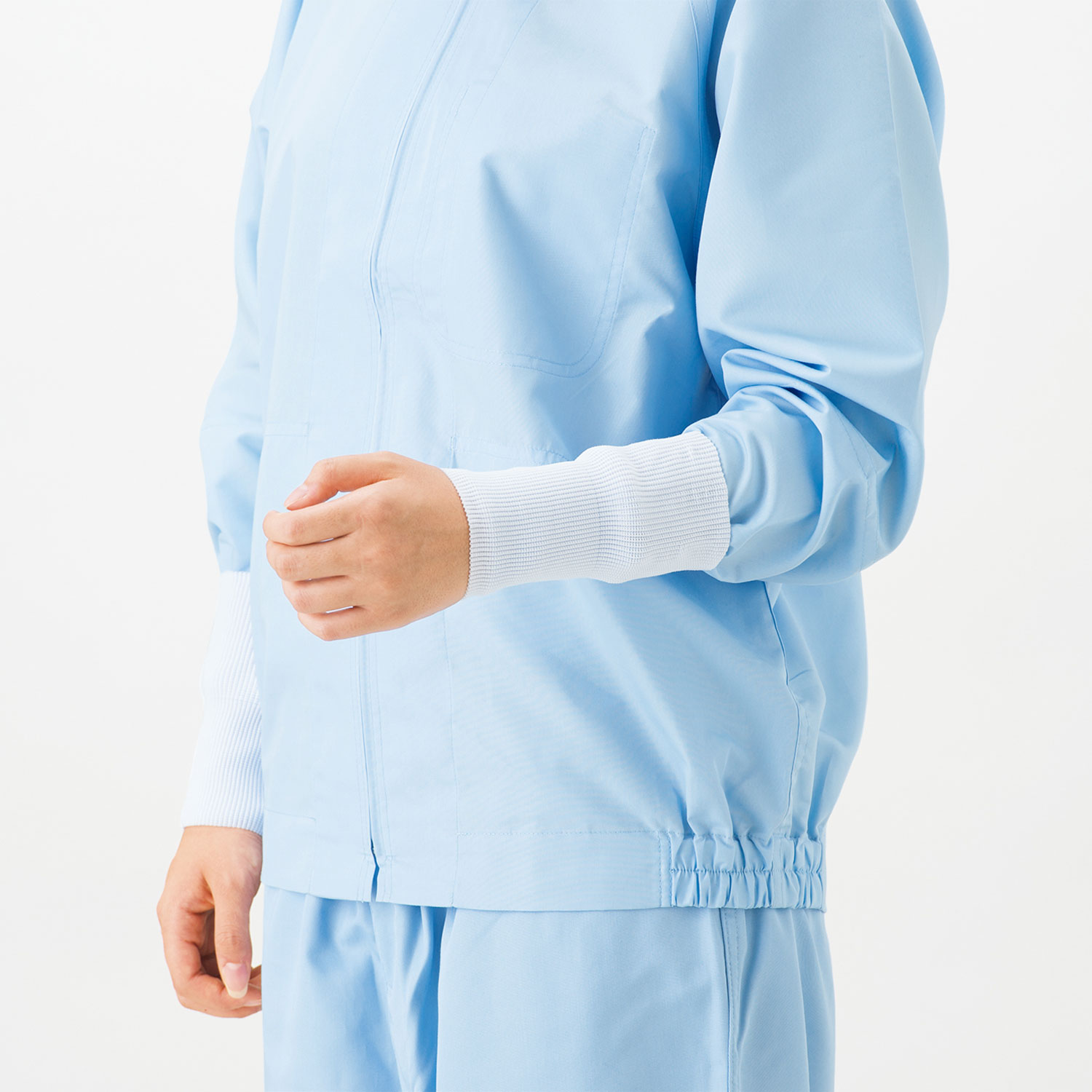 1袋25枚入。上衣の袖口やズボンの裾に着用することで体毛を逃しません。繰り返し洗え、色管理もできます。サイズ：幅8.5cm材質：ポリエステル色：ホワイト商品コード00574619メーカー名サンフラワー関連商品(ケース)手首用 フライス 白 ...