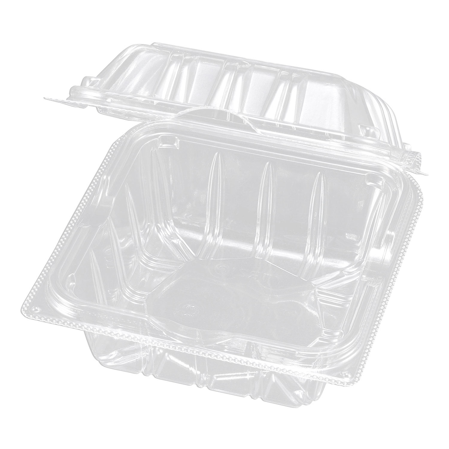 従来の商品に比べ、CO2を30％低減。環境に配慮した材質を使用したエコマーク認定容器。自動包装機にも対応し、細かな量目にも対応できるミニトマト容器です！サイズ：122×121×63mm材質：APET重量：12.4g商品コード00693431...