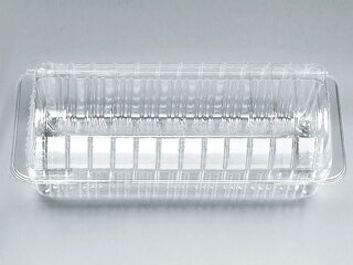 非嵌合タイプのフードパック。テープや輪ゴムで蓋を止めてご利用ください。※サイズ表記は、蓋を閉じたときの外寸です。高さは、本体＋蓋の合計になります。サイズ：250×115×77mm材質：OPS重量：13g商品コード00145363メーカー名シ...