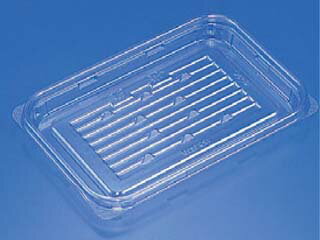 汎用しやすいシンプルな透明容器。漬物や梅干しの日配品に最適です。本体のみ、蓋は別売りです。サイズ：220×148×17mm材質：APET重量：18g容量：400ml商品コード00181801メーカー名リスパックサイズ220×148×17mm...