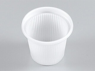ドレッシングやソース入れに対応する丸型のカップです。蓋は別売りです。サイズ：φ43×35mm材質：HIPS重量：1g商品コード00190877メーカー名シーピー化成サイズφ43×35mm材質HIPS重量1.00g電子レンジ不可種別本体のみ対...