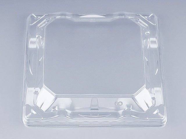 カチッとはまる嵌合(かんごう)タイプ。蓋のみです。※本体は別売り。サイズ：191×191×15mm材質：OPS重量：8g商品コード00297306メーカー名シーピー化成サイズ191×191×15mm材質OPS重量8.00g電子レンジ不可種別...