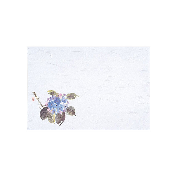 四季それぞれ独特の深い趣を絵柄にしています。(使用時期：5月〜6月)サイズ：縦26.5×横39cm重量：7.2g商品コード00383402メーカー名マイン重量7.20g種別本体のみ関連商品(ケース)M30-208 四季紙 千寿 あじさい 1...