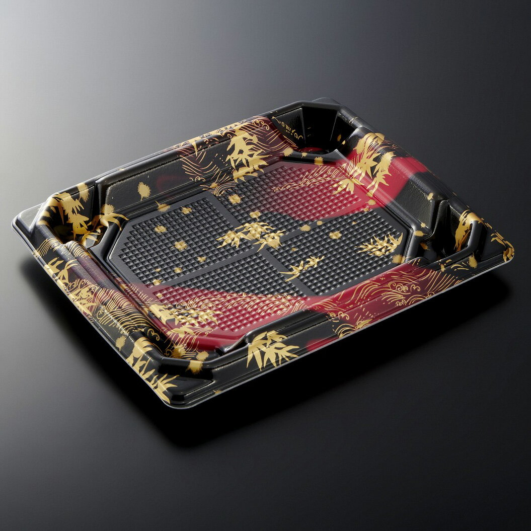 厚みのあるフチで包み込む高級感が特徴容器です。サイズ：195×170×26mm／材質：PSP／重量：5.4g商品コード00673305メーカー名中央化学重量5.40g電子レンジ不可種別本体のみ関連商品(バラ)四方盛20-17 竹霞R 身 5...