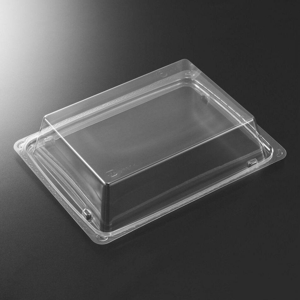 リサイクル原料を使用したA-PETです。※本体は別売り。サイズ：195×150×42mm／材質：A-PET／重量：12g商品コード00699066メーカー名中央化学重量12.00g電子レンジ不可種別蓋のみ対応付属品（別売）刺身容器 BCF ...
