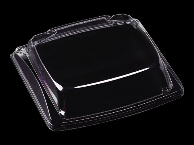 磯舟シリーズの蓋です。カチッとはまる嵌合タイプ。※本体は別売り。サイズ：247×183×45mm／材質：エコAPET／重量：19g商品コード00305173メーカー名エフピコ重量19.00g電子レンジ不可種別蓋のみ関連商品(ケース)T-磯舟...