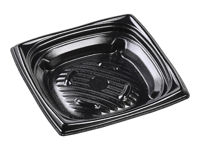 生産ライン適性と盛付けやすさを両立した電子レンジ対応の軽食容器。パスタなどに。※蓋は別売り。サイズ：170×170×35mm／材質：マルチFP／重量：5g商品コード00306909メーカー名エフピコ重量5.00g電子レンジ可種別本体のみ対応...