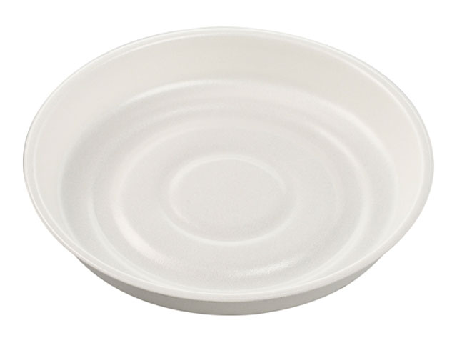 電子レンジ対応の丸型惣菜容器。お好み焼きにピッタリ。※蓋は別売り。サイズ：φ221×33mm／材質：マルチFP／重量：7g商品コード00307540メーカー名エフピコ重量7.00g電子レンジ可種別本体のみ対応蓋（別売）お好み丸220 嵌合高...