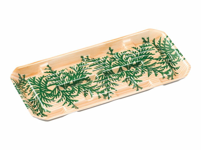 焼肉など、お肉を綺麗に魅せたいときに最適な容器です。サイズ：248×120×17mm／材質：PSP／重量：5g商品コード00307797メーカー名エフピコ重量5.00g電子レンジ不可種別本体のみ関連商品(バラ)FU-25-12平 檜葉 50...