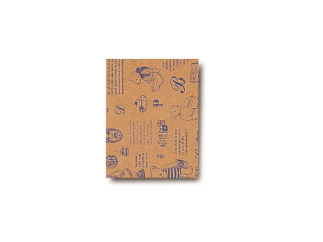 素朴なクマのぬいぐるみデザインの紙平袋。雑貨、玩具、洋菓子店に人気です。サイズ：3号、125×170mm材質：未晒重量：約3g厚さ：60g/平米商品コード00308403メーカー名ベルベサイズ3号、125×170mm材質未晒重量3.00g関...