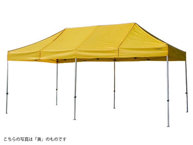 ワンタッチイベントテント。組立て・収納かんたん 60秒で完了！ソフトエッジ加工、UVカット率99%、防水・防炎加工。短期間のイベント・セールスプロモーション、防災・救護用、学校での紫外線対策として。サイズ：(テントサイズ)300×600cm...