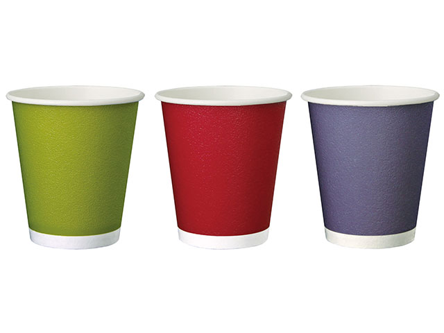 カップ表面発泡加工で手が熱くなりにくい断熱カップ。発泡表面の上にデザインが印刷されており、光沢に優れたラミ上印刷タイプ。ホットコーヒーなどに最適。3色アソート。サイズ：底径49×口径73×高さ80mm材質：紙重量：6g商品コード003157...