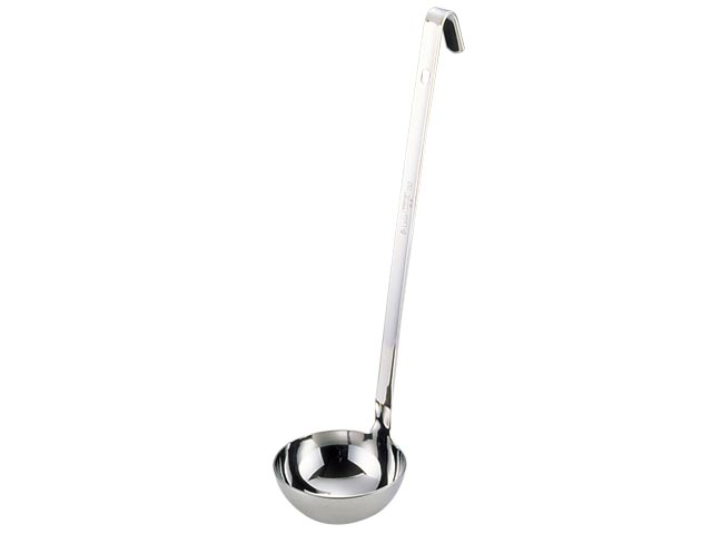 容量ごとにサイズを選べます。サイズ：直径φ85mm、柄長30.5cm材質：18-8ステンレス商品コード00317044メーカー名YUKIWA関連商品(バラ)UK S型 レ-ドル144cc 1点関連商品(ケース)UK S型 レ-ドル144cc...