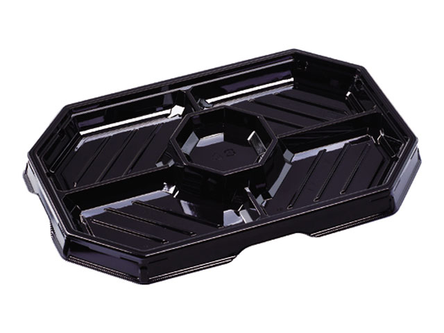 重厚感のあるオードブル容器。シンプルな柄が食材を引き立てます。※蓋は別売り。サイズ：378×249×38mm／材質：HIPS／重量：61g商品コード00389939メーカー名エフピコ重量61.00g電子レンジ不可種別本体のみ対応蓋（別売）T...