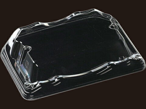豊山シリーズの蓋です。外嵌合タイプ。※本体は別売り。サイズ：198×140×39mm／材質：エコAPET／重量：10g商品コード00442636メーカー名エフピコ重量10.00g電子レンジ不可種別蓋のみ対応付属品（別売）刺身容器 豊山20-...