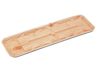 豊富な柄とサイズのうなぎ容器。有頭2尾用サイズ。サイズ：370×120×16mm／材質：PSP／重量：8g商品コード00449823メーカー名エフピコ重量8.00g電子レンジ不可種別本体のみ関連商品(バラ)FU-37-12(V) ひのき 5...