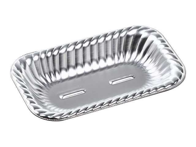 ティアラ角皿シリーズの棚割りサイズ。フチ裏面に施したたくさんの溝によりラップ適性アップ。折れ曲がりを解消します。サイズ：196×120×30mm／材質：PSP／重量：4g商品コード00454010メーカー名エフピコ重量4.00g電子レンジ不...