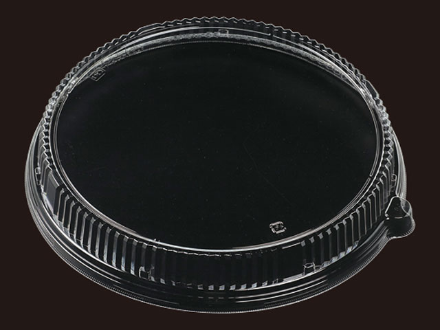 ティアラ丸皿シリーズの蓋です。カチッとはまる外かん合タイプ。※本体は別売り。サイズ：φ276×40mm／材質：エコAPET／重量：28g商品コード00459693メーカー名エフピコ重量28.00g電子レンジ不可種別蓋のみ対応付属品（別売）オ...