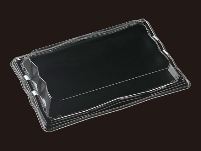 氷河大型(刺身)シリーズの蓋です。カチッとはまる外かん合タイプ。※本体は別売り。サイズ：358×248×47mm／材質：エコAPET／重量：35g商品コード00483078メーカー名エフピコ重量35.00g電子レンジ不可種別蓋のみ関連商品(...