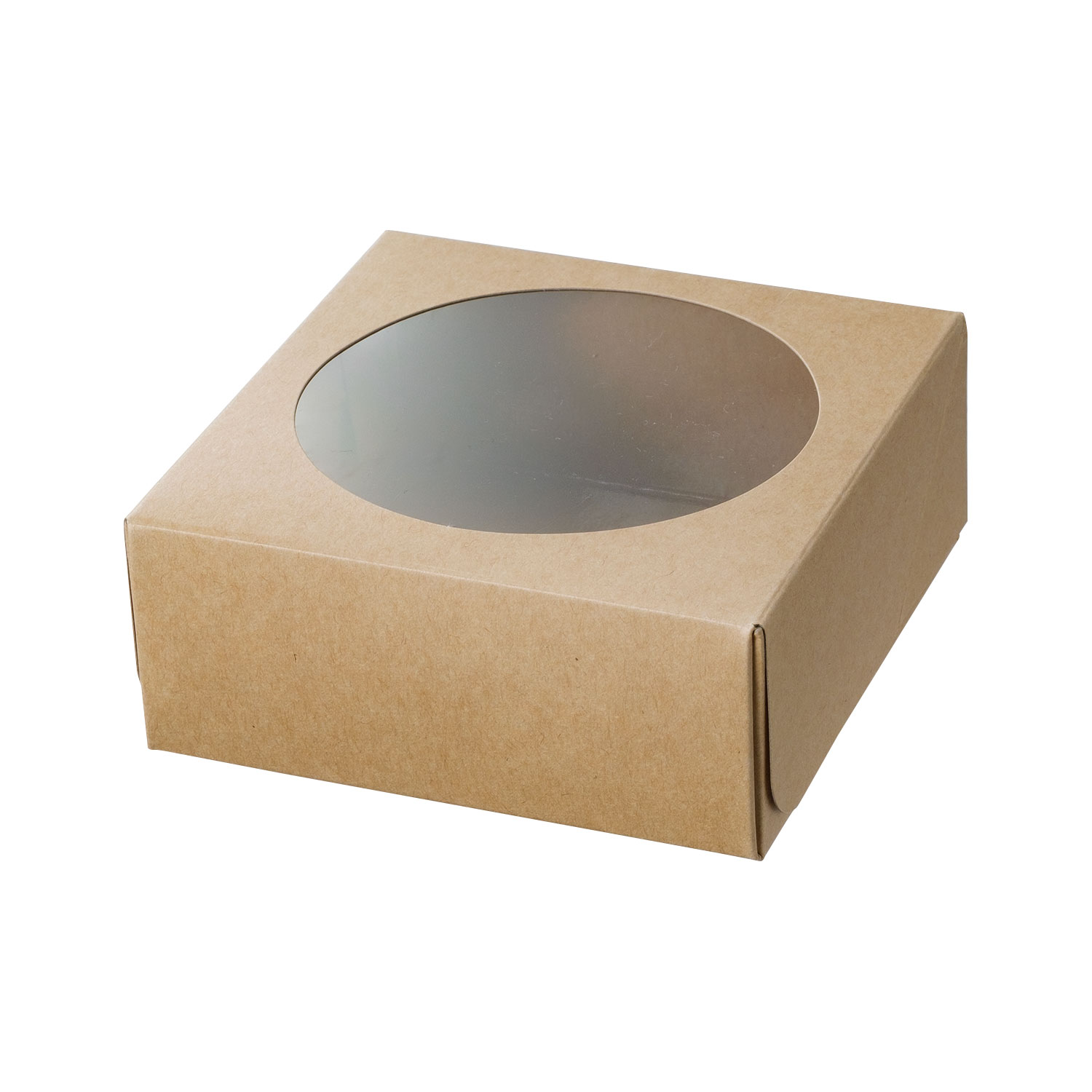 窓付きの紙ボックス。サイズ：105×105×43mm材質：紙商品コード00522078メーカー名ペーパークラフト電子レンジ可種別本体のみ関連商品(ケース)ウィンドBOX WR-105クラフト 600点・注意事項：モニターの発色によって色が異...