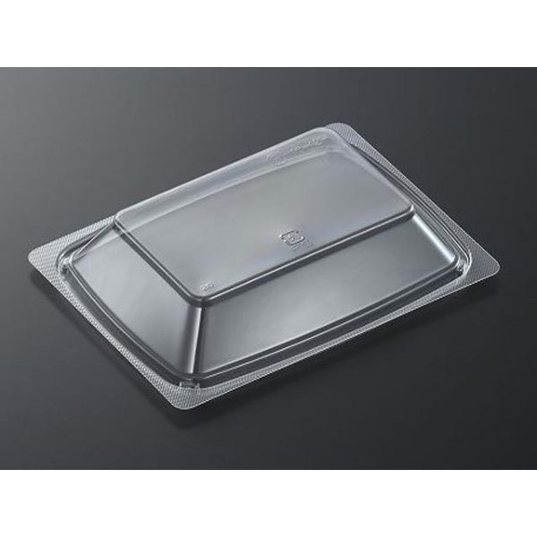 カチッとはまる内嵌合(かんごう)タイプ。※本体は別売り。サイズ：154×114×31mm／材質：OPS／重量：5g商品コード00553615メーカー名中央化学電子レンジ不可種別蓋のみ対応付属品（別売）軽食容器 CT葵 16-12A せとBK...