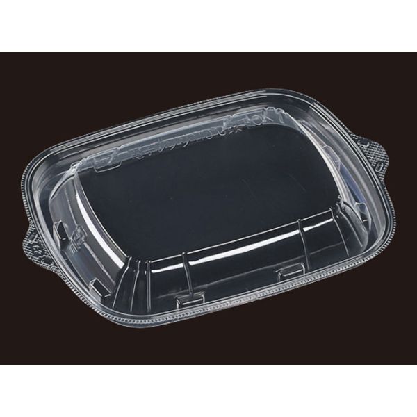 MFPデリプレ角18-13本体の蓋。内かん合タイプ。※本体は別売り。サイズ：168×121×22mm／材質：PP／重量：5g商品コード00555251メーカー名エフピコ重量5.00g電子レンジ不可種別蓋のみ関連商品(バラ)T-デリプレ角18...