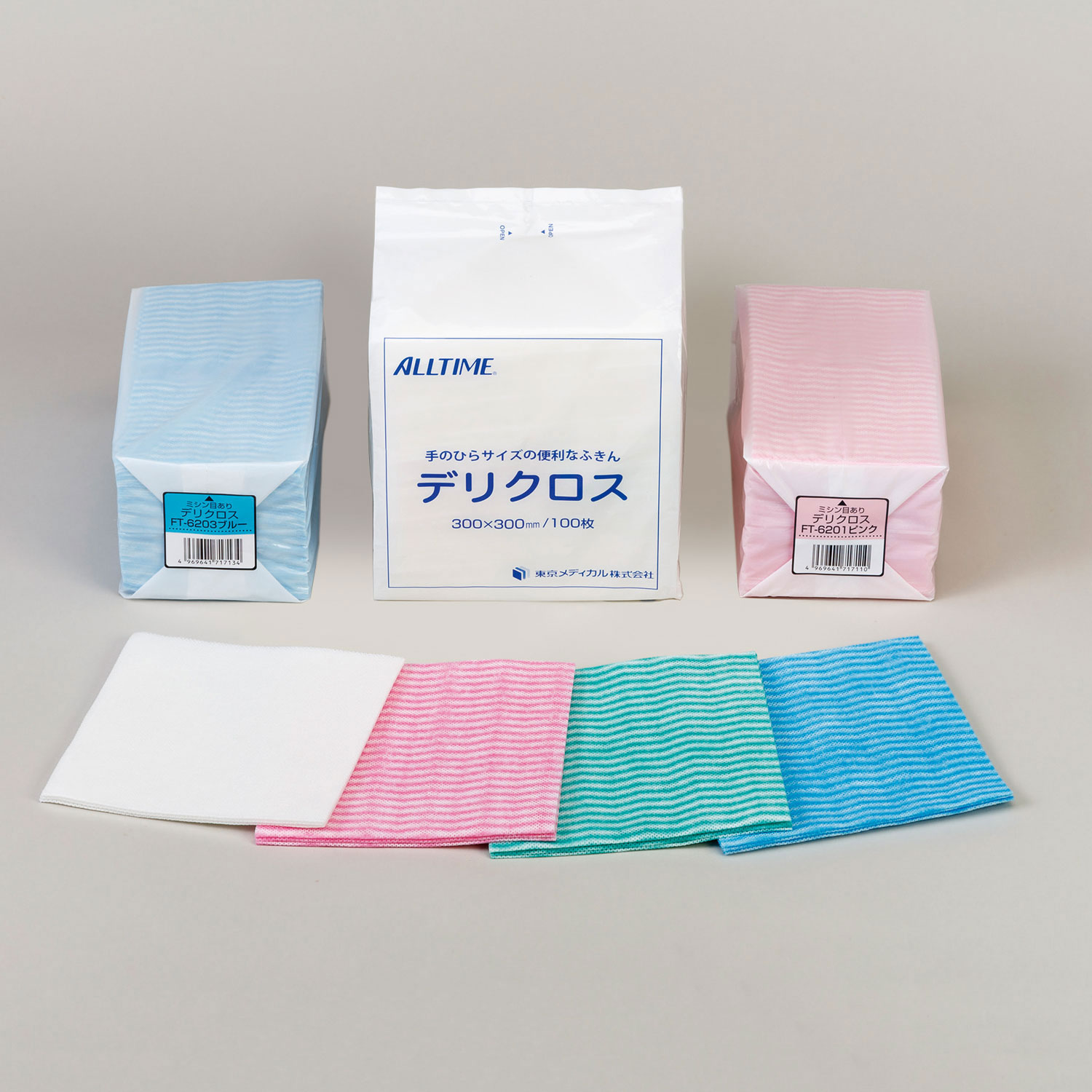 衛生管理を徹底するための「ワンウェイ(使い捨て)」を目的とした清潔なふきんです。綿ふきんや紙ウェスとは違い、毛羽や紙粉が少なく衛生的です。製造ラインや用途ごとに色分けてご使用できます。安心の日本製。サイズ：30cm×30cm重量：約4g商品...