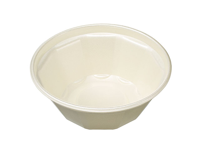 レンジアップ可能な中華用で最適なお椀形状の本体となります。蓋・中皿は別売りです。※中皿を使わず、蓋と本体だけでも利用可能です。サイズ：φ184×高さ72mm／材質：耐熱PSP／重量：9.3g／容量：900cc商品コード00666569メーカ...