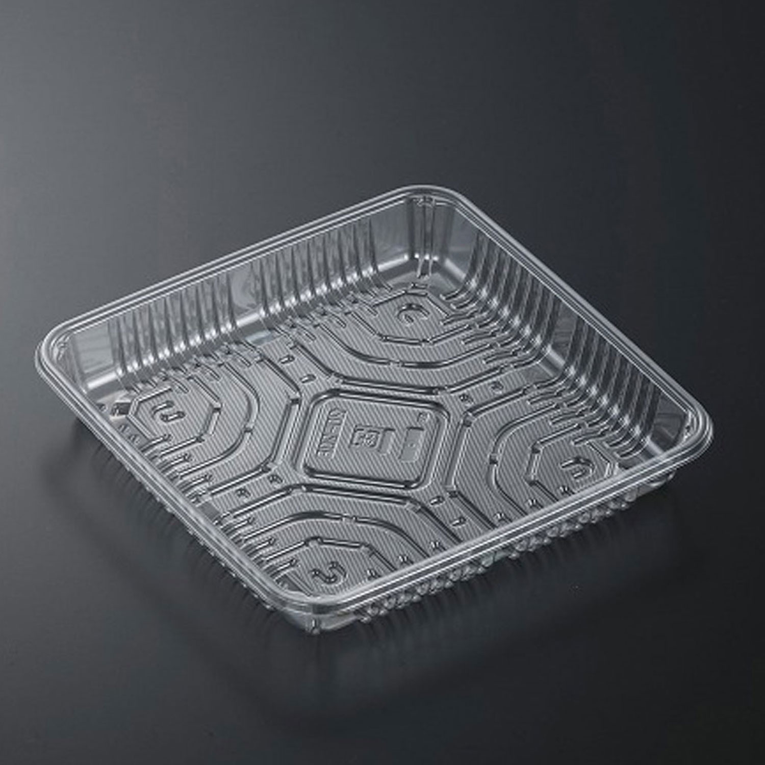 リサイクルペットを含んだ透明トレーです。サイズ：194×194×30mm材質：CAPG重量：16g原産国／製造国：日本品番：270512商品コード00669506メーカー名中央化学サイズ194×194×30mm材質CAPG重量16.00g電...