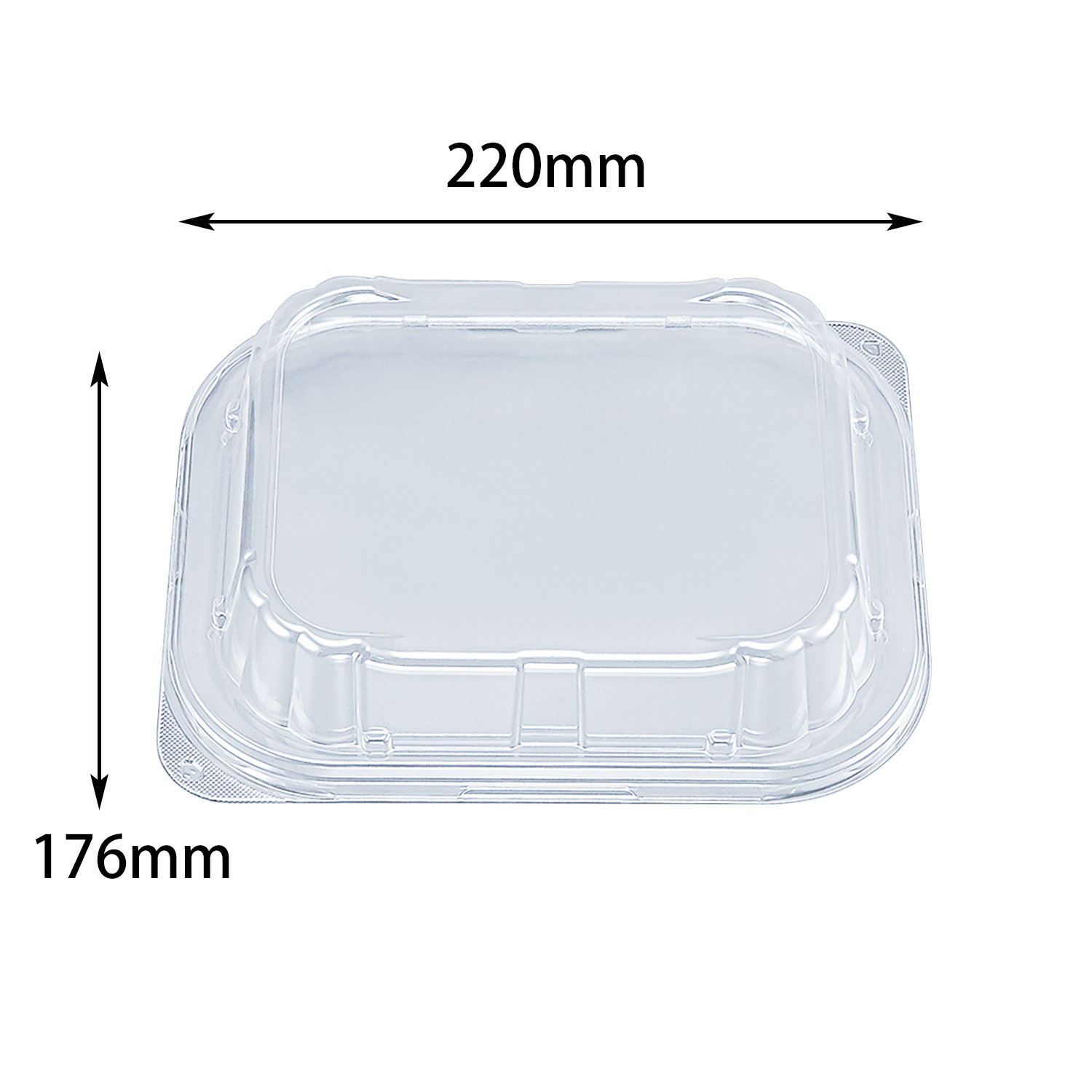 BFNプレスク用の嵌合蓋。※本体は別売り。サイズ：220×176×34mm材質：OPS重量：14g商品コード00676457メーカー名シーピー化成サイズ220×176×34mm材質OPS重量14.00g電子レンジ不可種別蓋のみ対応付属品（別...