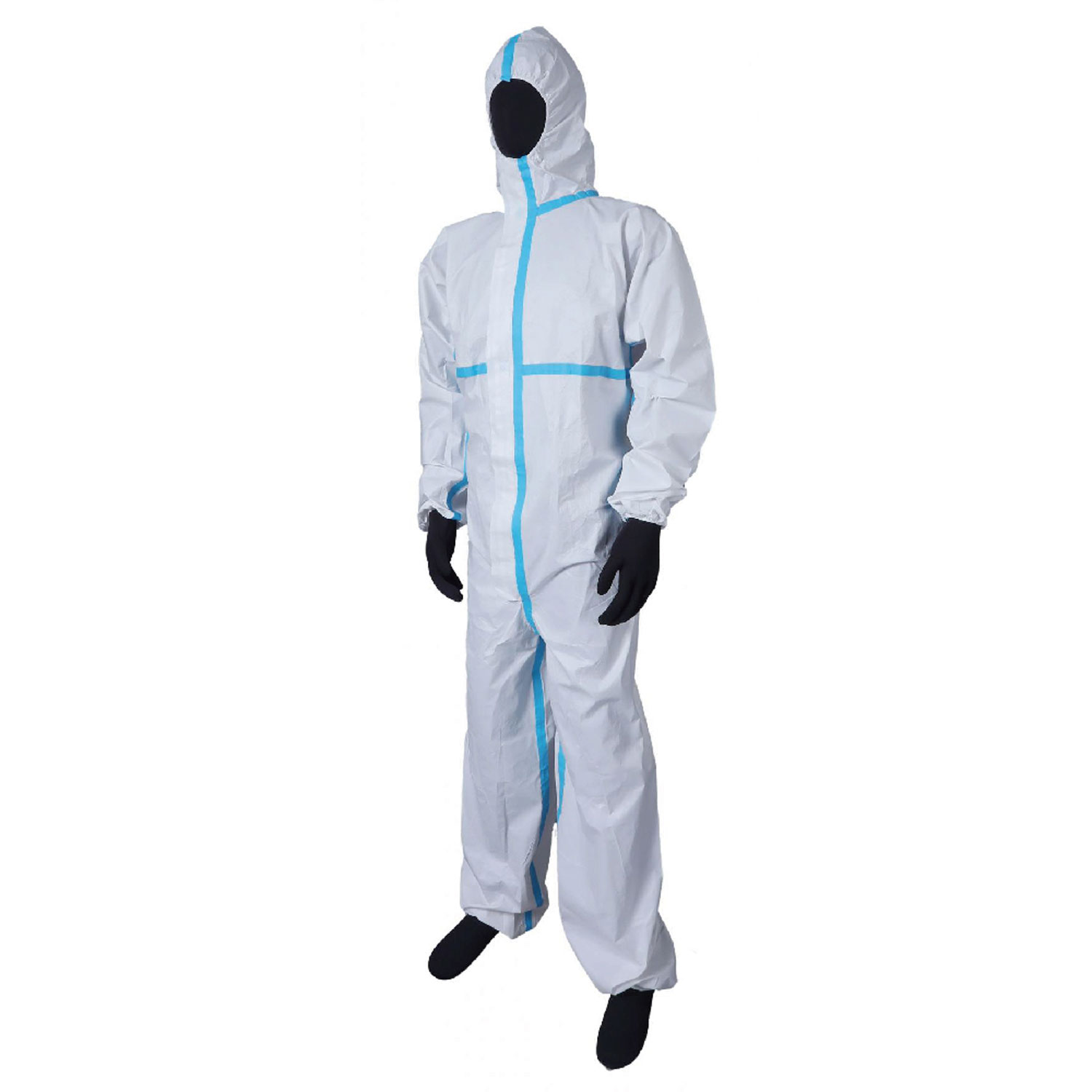 液体バリア性に優れたSF不織布生地を使用 透湿PEフィルム+PP不織布の2層構造にて、湿気を逃がし液体を遮断します。 縫い目などからの粉塵を防ぐ為、オーバーロック&テープガード加工を施しております。 フロントのファスナーはフラップ付きになり...