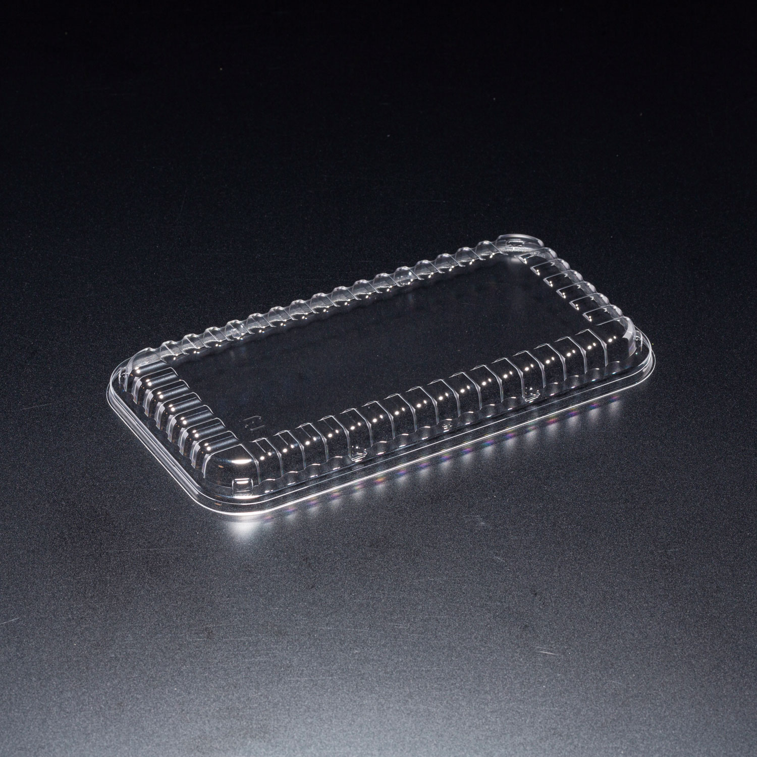 製菓製パン(サンドイッチ、スポンジケーキ等)用。昔ながらのデザイン。※本体は別売り。サイズ：110×210×12mm／材質：OPS商品コード00414714メーカー名スミ電子レンジ不可種別蓋のみ対応付属品（別売）惣菜容器 エスコン M1 B...