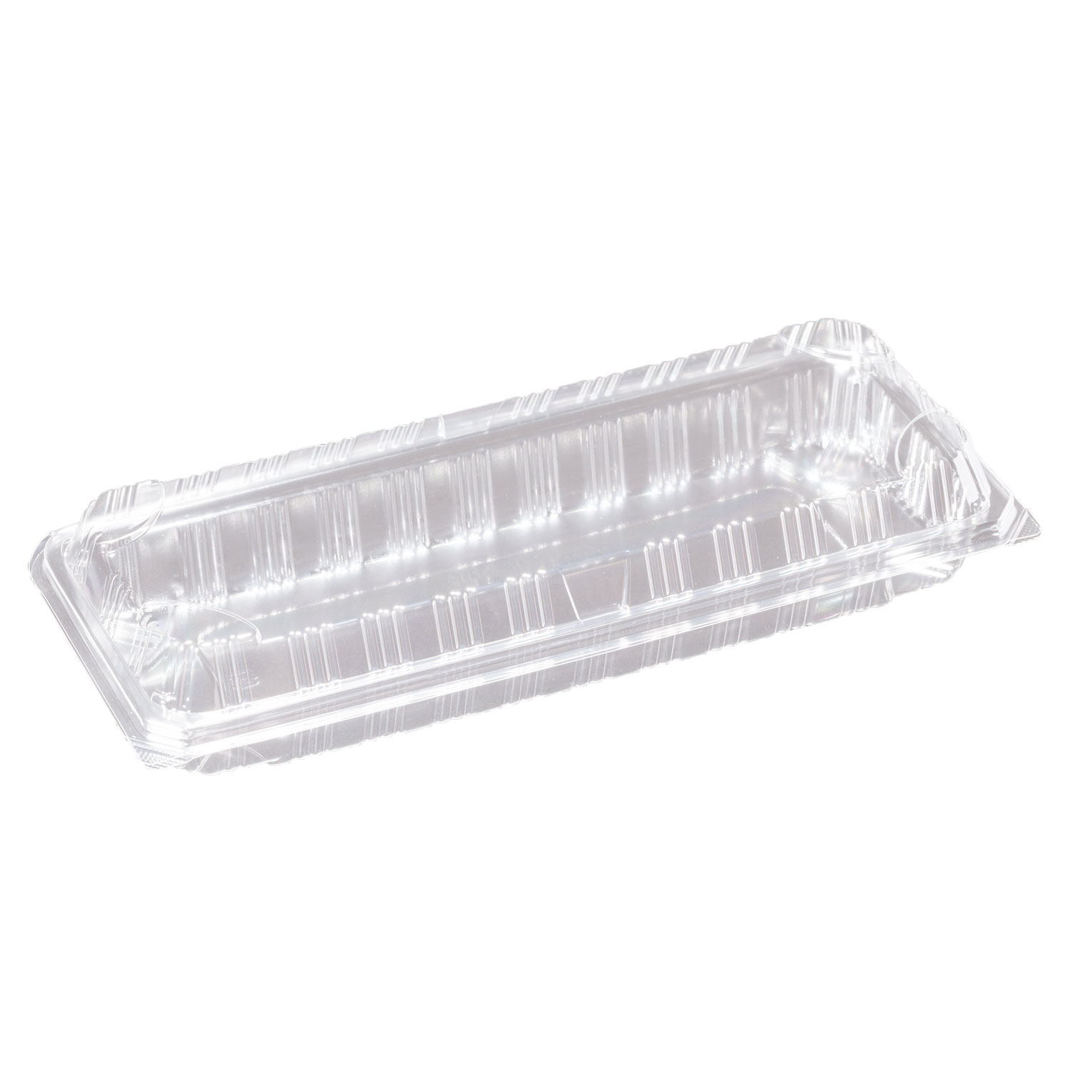 大型蓋・本体一対式容器。80φグラシンカップ3個サイズ。サイズ：299×125×48mm／材質：OPS／容量：600ml商品コード00414963メーカー名スミ電子レンジ不可種別一体型商品関連商品(バラ)ユニコン 3012 透明 50点関連...