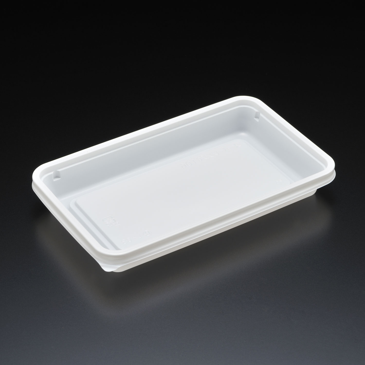 少し大きめな長方形レンジ対応容器本体。サイズ：192×117×26mm／材質：PPフィラー／容量：290ml商品コード00415258メーカー名スミ電子レンジ可種別本体のみ対応蓋（別売）スーパーレンジ FVG106 透明関連商品(バラ)SP...