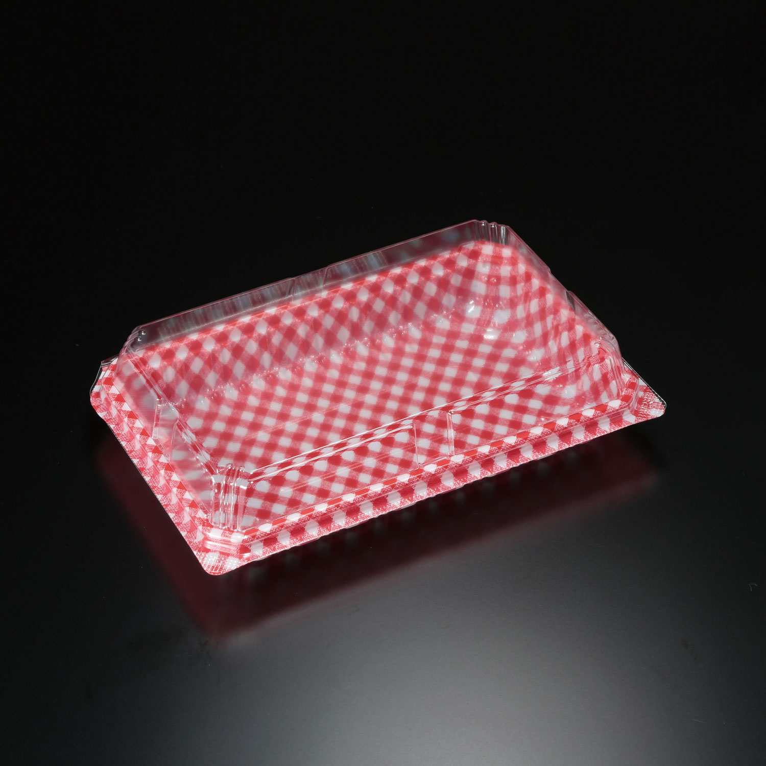 蓋・本体一対式容器。サンドイッチ等製菓製パン、助六等お寿司、焼きそば等お惣菜向き。サイズ：190×125×45mm／材質：OPS／容量：320ml商品コード00629844メーカー名スミ電子レンジ不可種別一体型商品関連商品(バラ)ユニコン ...