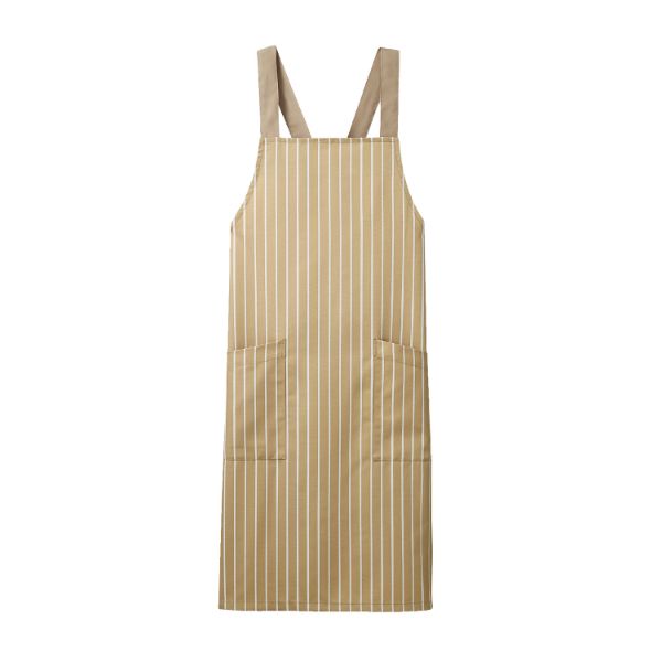 スマートさを演出するストライプ柄のエプロンです。制電機能付き。サイズ：フリーサイズ材質：ストライプツイル(ポリエステル100%)商品コード00420820メーカー名住商モンブランサイズフリーサイズ材質ストライプツイル(ポリエステル100%)...