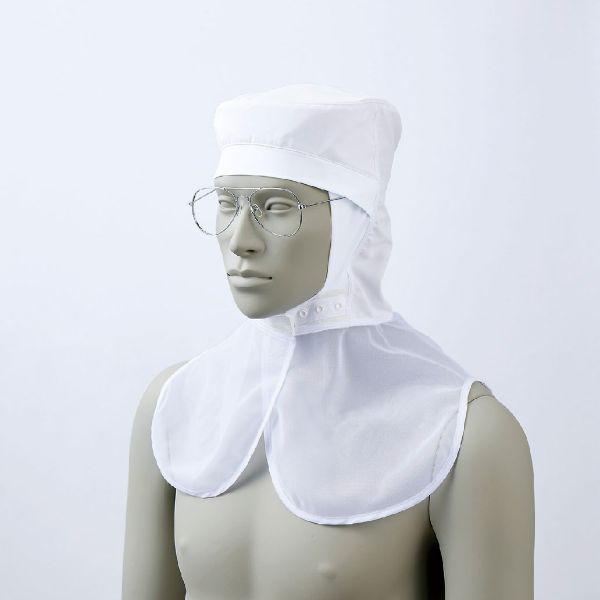 豊富なカラーで異物混入を防ぐシンプルな頭巾帽子。ケープ付、抗菌・透け防止・吸汗速乾・制電機能付き。グリーン購入法対象商品。サイズ：LL材質：制電トロピカル(PETボトル再生繊維)(ポリエステル100%)商品コード00426899メーカー名住...