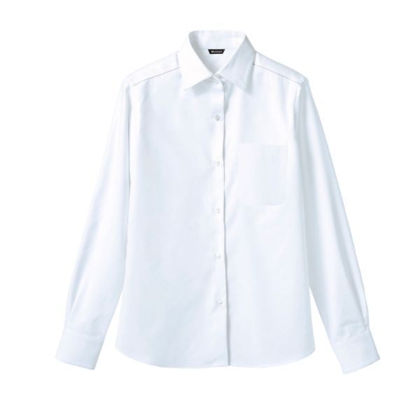 イージーケア性が嬉しいストレッチシャツ。透け防止とストレッチ機能付。サイズ：17号材質：交織ストレッチブロード(ポリエステル85%、綿15%)商品コード00428402メーカー名住商モンブランサイズ17号材質交織ストレッチブロード(ポリエス...