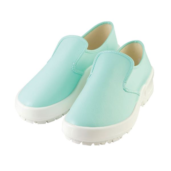 EVAキュービックパターンを採用し、ノンスリップ性をアップした厨房シューズ。抗菌防臭機能付き。サイズ：22.0cm材質：[アッパー]クラリーノ、[ソール]EVA商品コード00441586メーカー名住商モンブランサイズ22.0cm材質[アッパ...