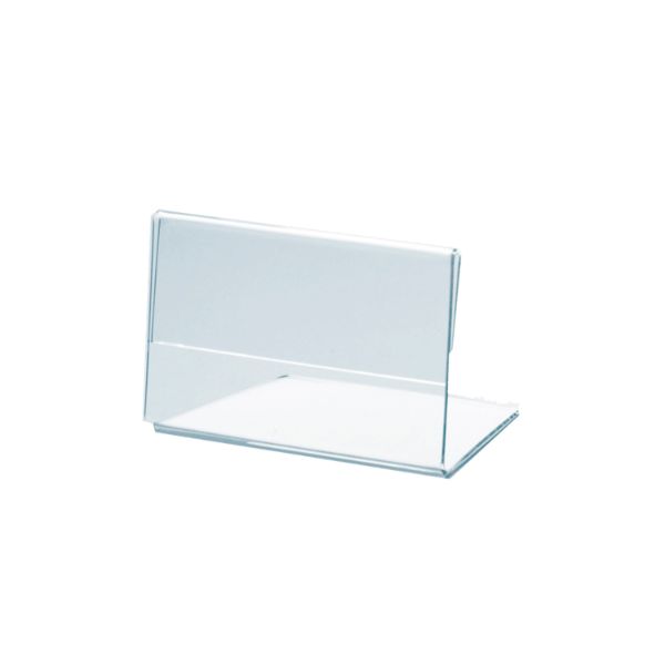 省スペースでキレイに見せることができるアクリル製のカードスタンドです。プライスカードやPOP入れに最適です。サイズ：111×52×62mm材質：アクリル重量：30g商品コード00463386メーカー名クルーズサイズ111×52×62mm材質...