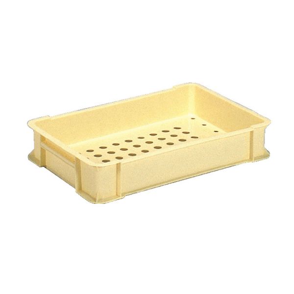 ばんじゅうシリーズの大型サイズ。シリーズすべてのばんじゅうが相互に篏合でき、用途に合わせた使い方ができます。サイズ：[外寸]643×417×115mm、[内寸]603×377×102mm材質：PP色：クリーム商品コード00475861メーカ...