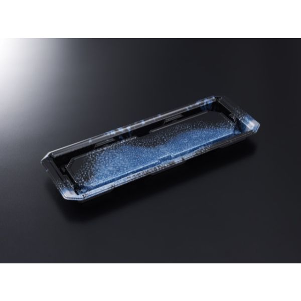 大好評の澄板シリーズに新柄が登場。明るい青と陶器の質感で鮮度感を引き立てる。サイズ：300×106×23mm材質：HIPS重量：17g商品コード00731020メーカー名中央化学サイズ300×106×23mm材質HIPS重量17.00g電子...