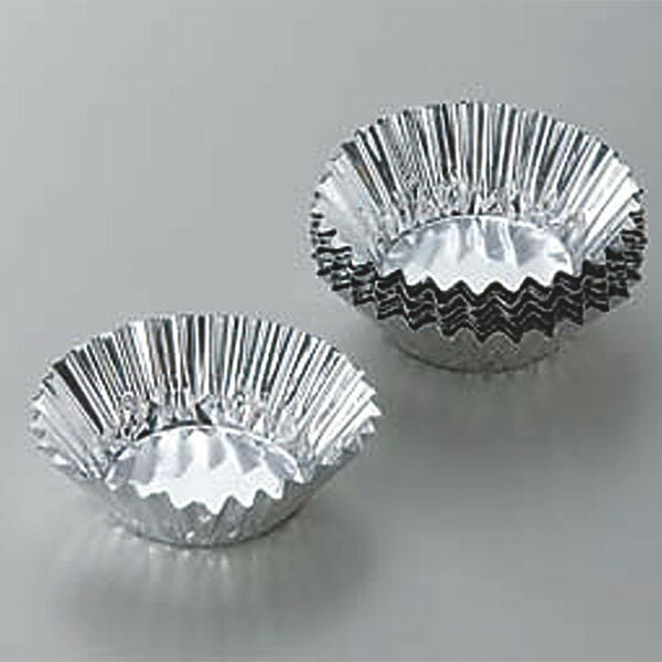 お弁当のおかずの仕分け(仕切り)に便利です。サイズ：底φ42×27.5mm材質：アルミ商品コード00476434メーカー名タイセイサイズ底φ42×27.5mm材質アルミ関連商品(バラ)アルミホイルケース 合紙入り 7深(500枚入) 1点・...