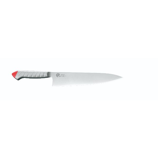使用している塗料は食品、添加物などの規格基準に適合塗料の付着性JIS K 5600-5-6塗料一般試験方法に対応。7色のカラーバリエーションで食材に合わせて使い分け。衛生管理(HACCP対応)が可能です。 モナカハンドル。ハンドルの板厚を薄...