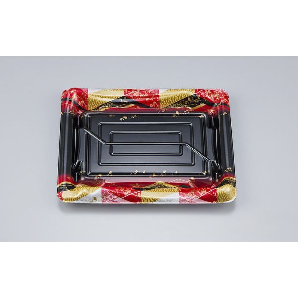 充実のラインナップが魅力の寿司容器。寿司6貫用。※蓋は別売り。サイズ：178×145×22mm材質：SF重量：4.1g商品コード00129486メーカー名シーピー化成サイズ178×145×22mm材質SF重量4.10g電子レンジ不可種別本体...